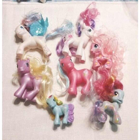 Hasbro | Toys | My Little Pony Brushables Mlp Lot Of 7 | Poshmark